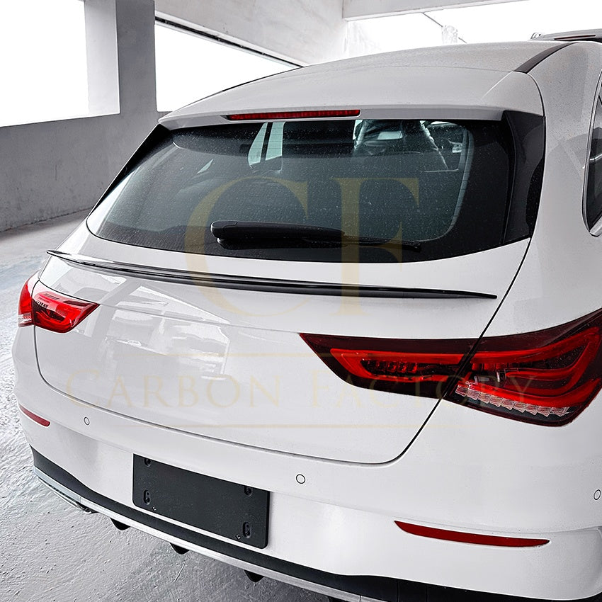 AMG Style Gloss Black Mid Spoiler for Mercedes Benz W118 CLA Estate 19 ...