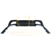 LED Style Gloss Black Rear Diffuser Quad Exhaust for BMW 3 Series G20