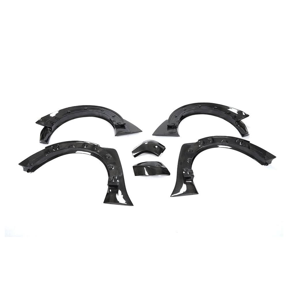 Carbon Fibre Wheel Fender Flares for BMW F55 F56 Mini Cooper S & JCW 1