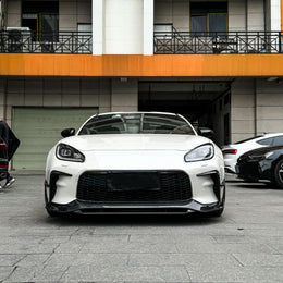 V Style Carbon Fibre Front Splitter for Toyota GR86 22-Present – Carbon ...