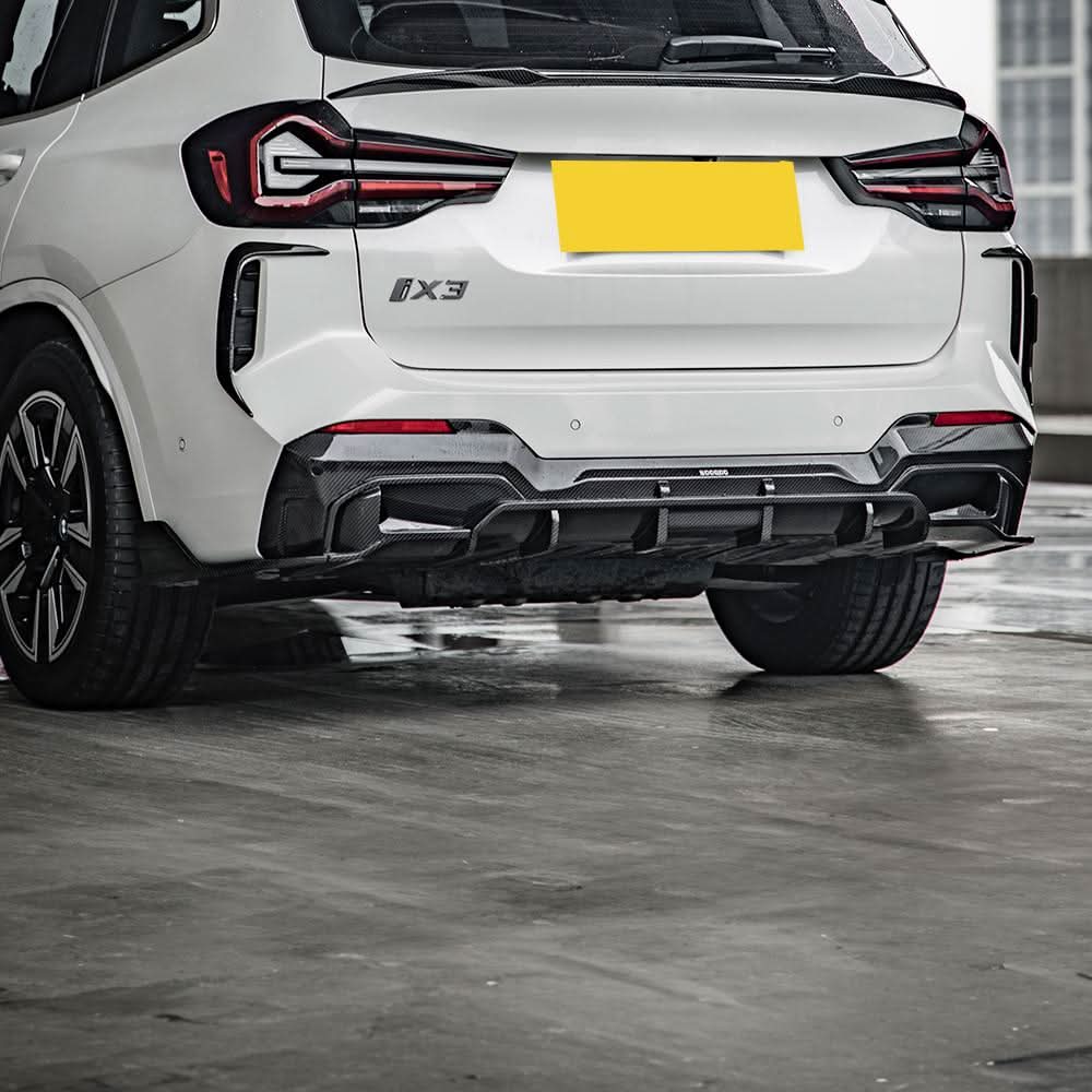 DS Style Pre-Preg Carbon Fibre Rear Diffuser for BMW G01 X3 G08 IX3 LCI ...