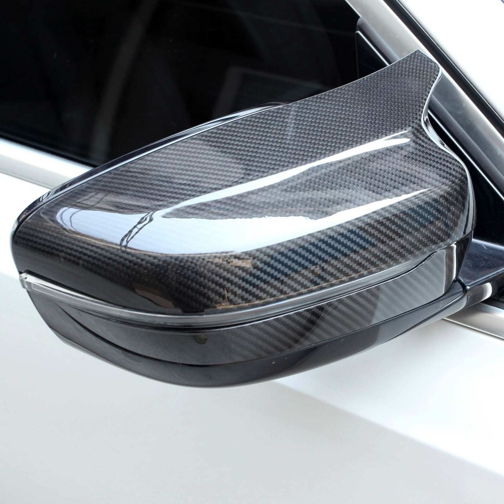 MP Style Pre-Preg Carbon Fibre Replacement Mirror Covers for BMW G20 ...